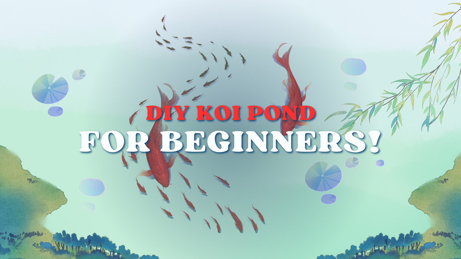DIY Koi Pond with Waterfall for Beginners! – Aquariums For Beginners